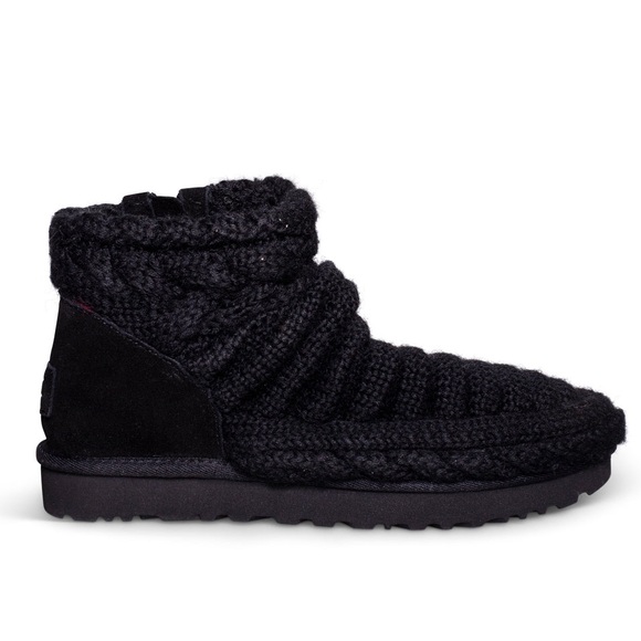 UGG | Shoes | Nwt Ugg Mini Chunky Knit Boots | Poshmark